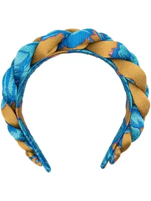La DoubleJ Rapunzel Braided Headband - Blue