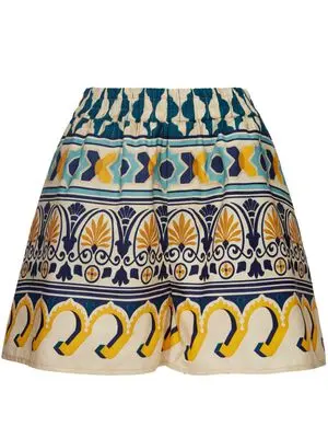 La Doublej Mid Rise Shorts For Women