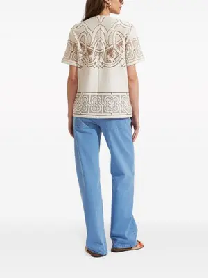 La DoubleJ Lacey House Embroidered T-shirt
