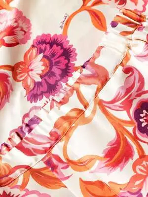 La DoubleJ Floral-print Pajama Trousers