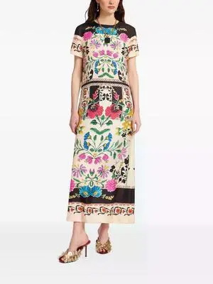 La DoubleJ Swing Maxi Dress - Blue
