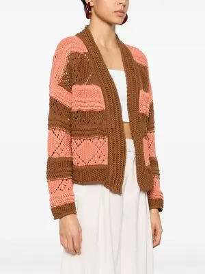La DoubleJ Summer Knitted Cardigan - Brown