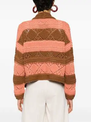 La DoubleJ Summer Knitted Cardigan - Brown