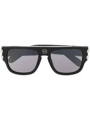 Philipp Plein Square-frame Sunglasses - Black