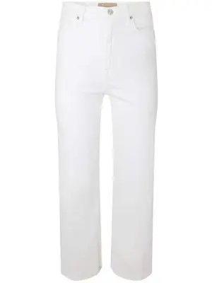 7 For All Mankind Jo High-rise Cropped Jeans