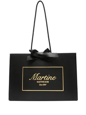 Martine Rose Logo-debossed Tote Bag