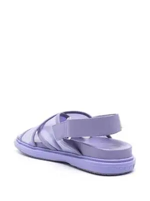 Marni Fussbett Logo-appliqué Sandals