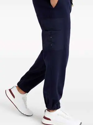Brunello Cucinelli Straight-leg Cotton-blend Track Pants