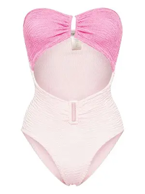 PARAMIDONNA Rene Smock-design Swimsuit - Pink