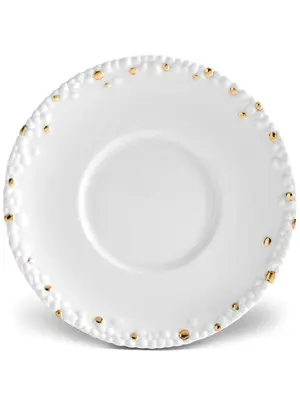 L'Objet X Haas Brothers Mojave Saucer Plate - White