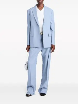 Proenza Schouler Devon Peak-lapel Blazer - Blue
