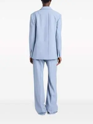 Proenza Schouler Devon Peak-lapel Blazer - Blue