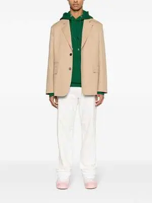 LANVIN Single-breasted Cotton Blazer