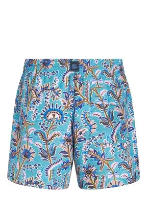 Etro Floral-print Swim Shorts