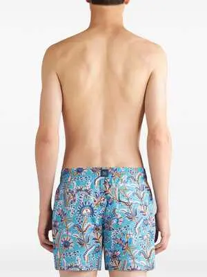 Etro Floral-print Swim Shorts