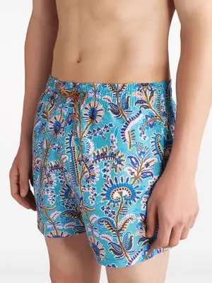 Etro Floral-print Swim Shorts