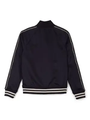 PURPLE BRAND Striped-edge Jacket