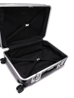 FPM MILANO Bank Light Spinner 68 Luggage Trolley - Black