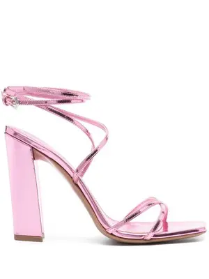 Paris Texas Strappy Block Heels