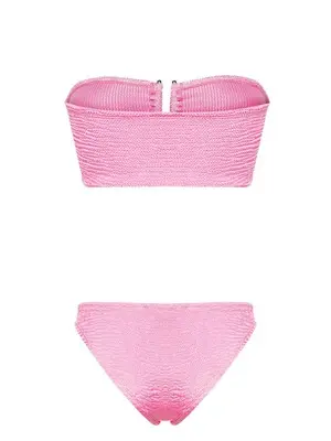 PARAMIDONNA Frida Crinkled Bikini Set - Pink