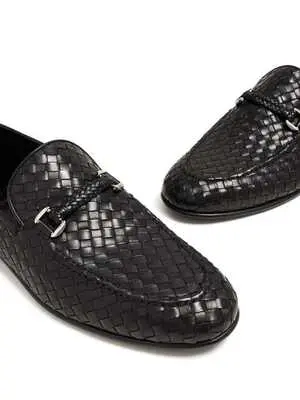 BARRETT Woven Leather Loafers