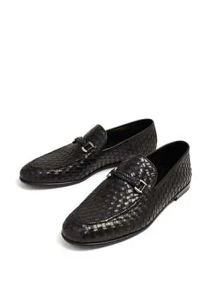 BARRETT Woven Leather Loafers