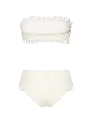 PARAMIDONNA Kylie Ruffled-trim Bandeau Bikini