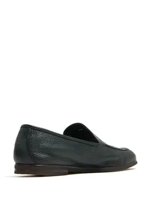 BARRETT Dune Leather Loafers - Green