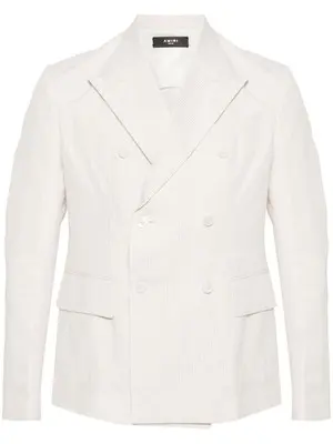 Amiri Metallic-threading Blazer