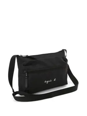 AGNES B. Logo-print Shoulder Bag