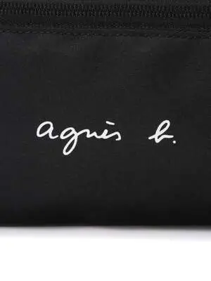 AGNES B. Logo-print Shoulder Bag