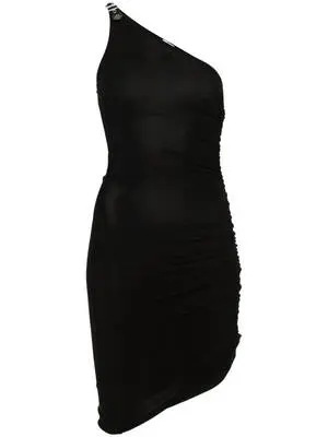 COURREGES Asymmetric Gathered Dress