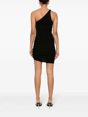 COURREGES Asymmetric Gathered Dress