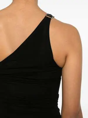 COURREGES Asymmetric Gathered Dress