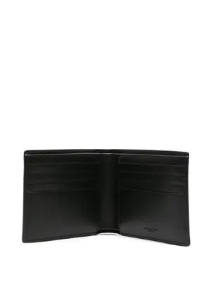 COACH Monogram Bi-fold Leather Wallet