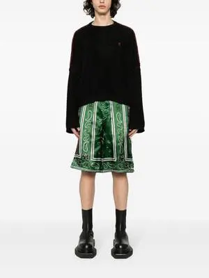 Off-White Bandana-print Twill Shorts