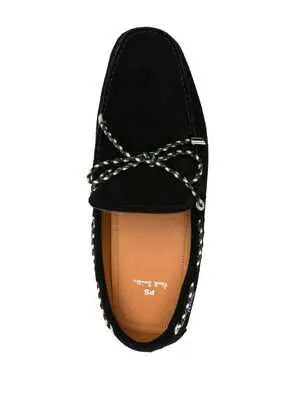 Paul Smith Springfield Suede Boat Shoes - Black