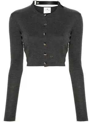 Courreges Round Neck Knitwear For Women