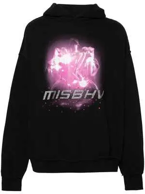 MISBHV Graphic-print Hoodie - Black