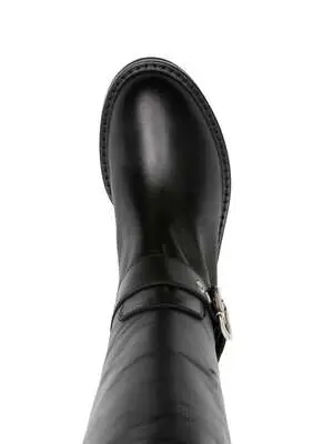 VIA ROMA 15 Malibu Mid-calf Leather Boots