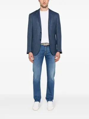 Jacob Cohen Mid-rise Straight-leg Jeans - Blue