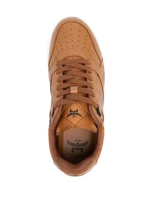 Mcm Neo Terrain Lo Canvas Sneakers - Brown