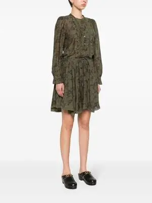 Zadig&Voltaire Ranil Floral-print Mini Dress