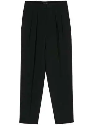 Giorgio Armani Dart-detailing Tapered Trousers