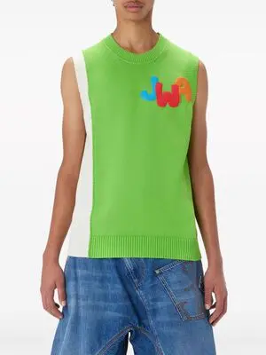 JW Anderson Two-tone Knitted Vest