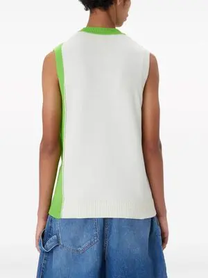 JW Anderson Two-tone Knitted Vest