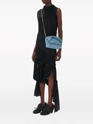 JW Anderson Draped Wrap Midi Skirt