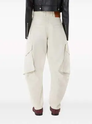 JW Anderson Twisted Cargo Jeans - Neutrals