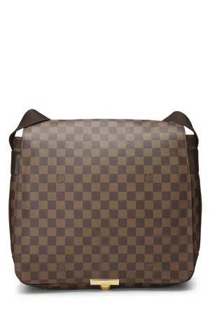 LOUIS VUITTON Damier Ebene Bastille Messenger Bag - Brown