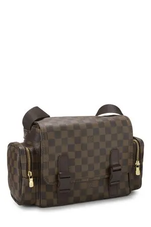 LOUIS VUITTON Damier Ebene Melville Messenger